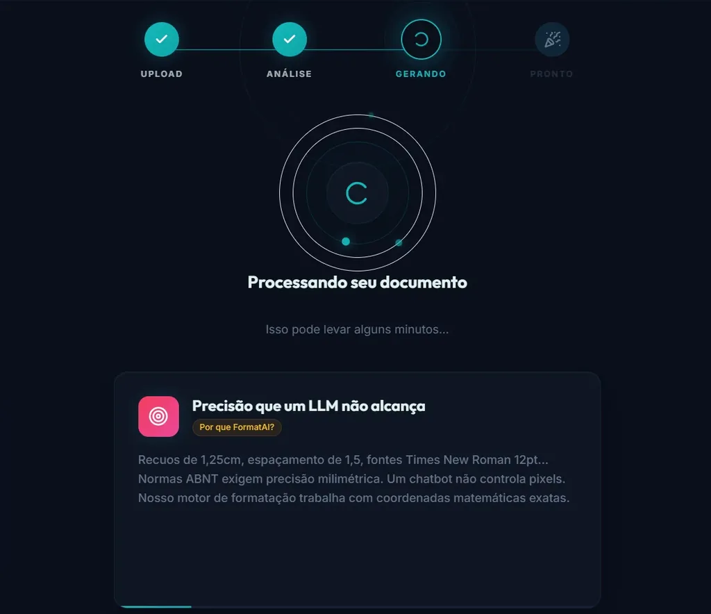 FormatAI — Formatação ABNT Automática com Inteligência Artificial